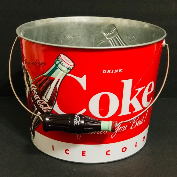 Coca Cola | Other | New Coca Cola Embossed Ice Bucket Original Coca ...